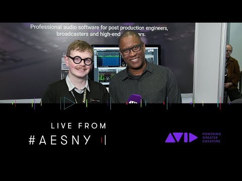 #AVID #AESNY LIVE ⏩ Freddy Vinehill-Cliffe of NUGEN Audio