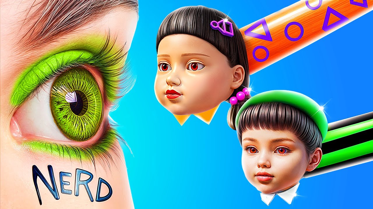 How to Become Superhero? Easy Nerd Makeover! - Marissa Freestyle