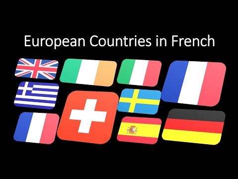 Pronounce European Countries in French