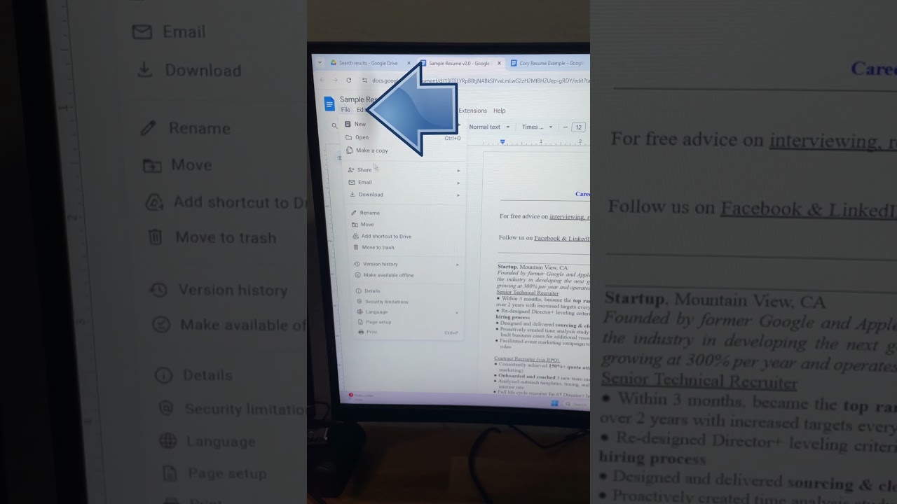 ALWAYS Upload your Resume as a PDF