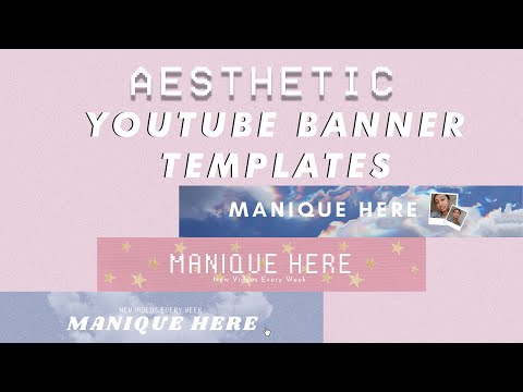 23 Free Aesthetic YouTube Banner Templates | Canva