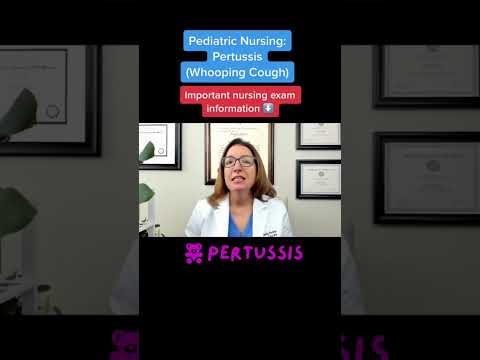 Pertussis (Whooping Cough): Pediatrics | @LevelUpRN