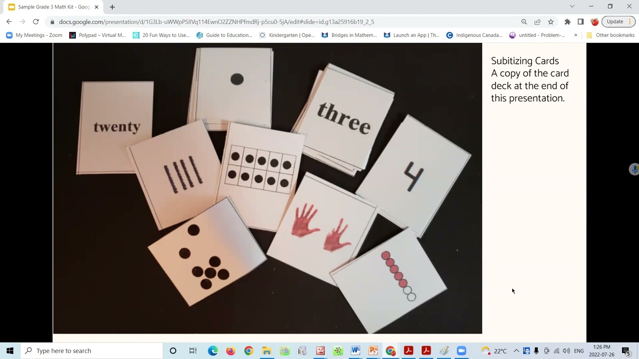 Grade 3 Sample Math Kits for the New Curriculum