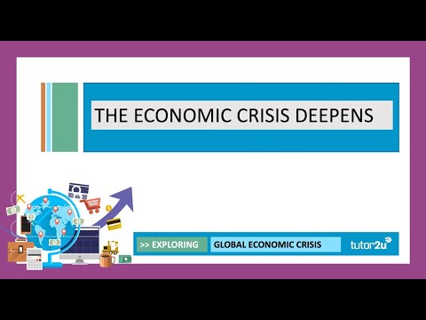 Global Economic Crisis 2020 - The Recession Deepens | Head Start in A-Level Economics