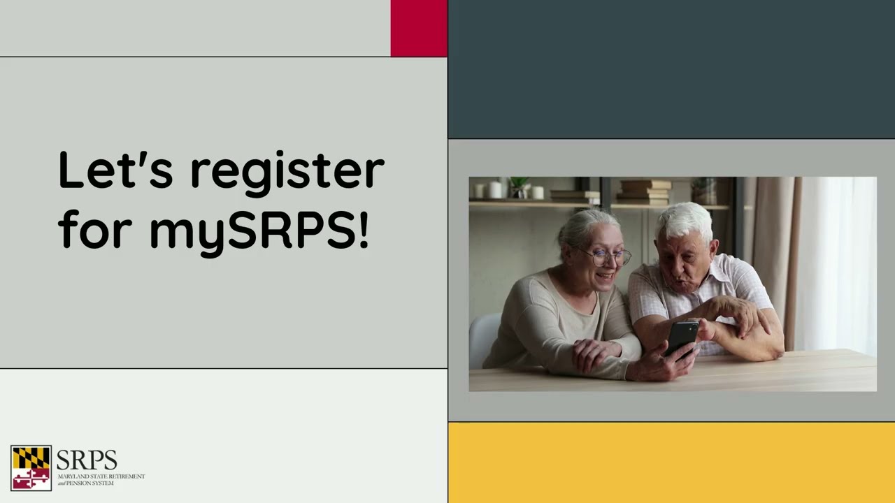How to register for mySRPS