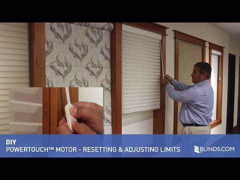 How to Reset Motor and Adjust Limits in Your PowerTouch™ Motor