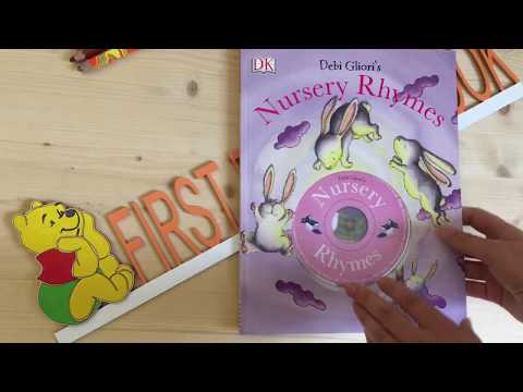 Nursery Rhymes | Picture Book & CD | Look Inside Best Children Book | For 1-3 ages