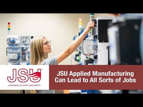 Applied Manufacturing Can Lead to All Sorts of Jobs