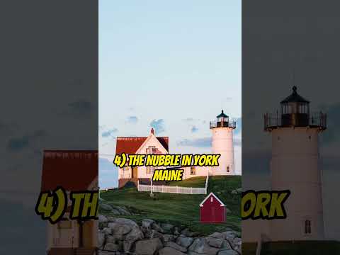 BEST Lighthouses in Maine🤯 #shorts #maine #lighthouse