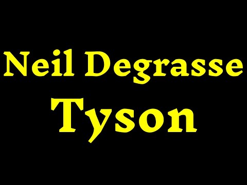 How To Pronounce '’Neil Degrasse Tyson'' Correctly? How to say ‘’Neil Degrasse Tyson’'?