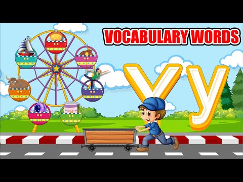 Words That Start with Y | 7 Words That Start with Letter Y for Toddlers | Kids Learning Videos