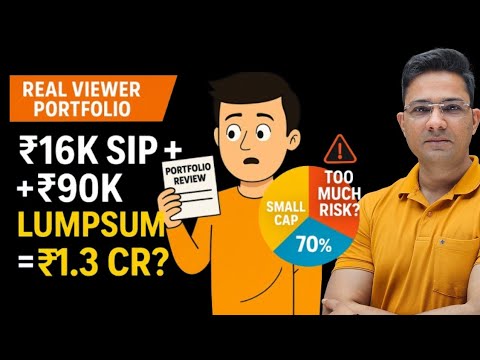 ₹16,000 SIP + ₹90,000 Lumpsum Portfolio Review – Kya 20 Years Me Crorepati Ban Sakte Ho?