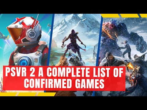 PSVR 2 Launch All the Games Confirmed So Far