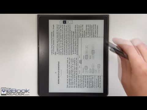 Kindle Scribe Update Adds Contrast Control, 2 Column Mode, Notebook Overview