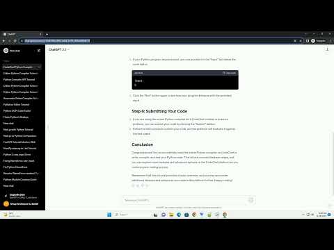 online python compiler codechef
