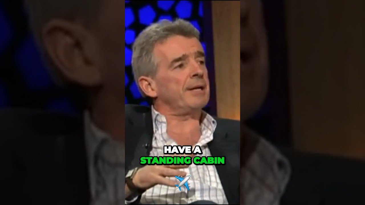 Ryanair to Have a Standing Cabin on the Plane - Michael O’Leary