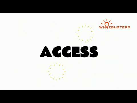 ACCESS (noun) meaning with examples in sentences