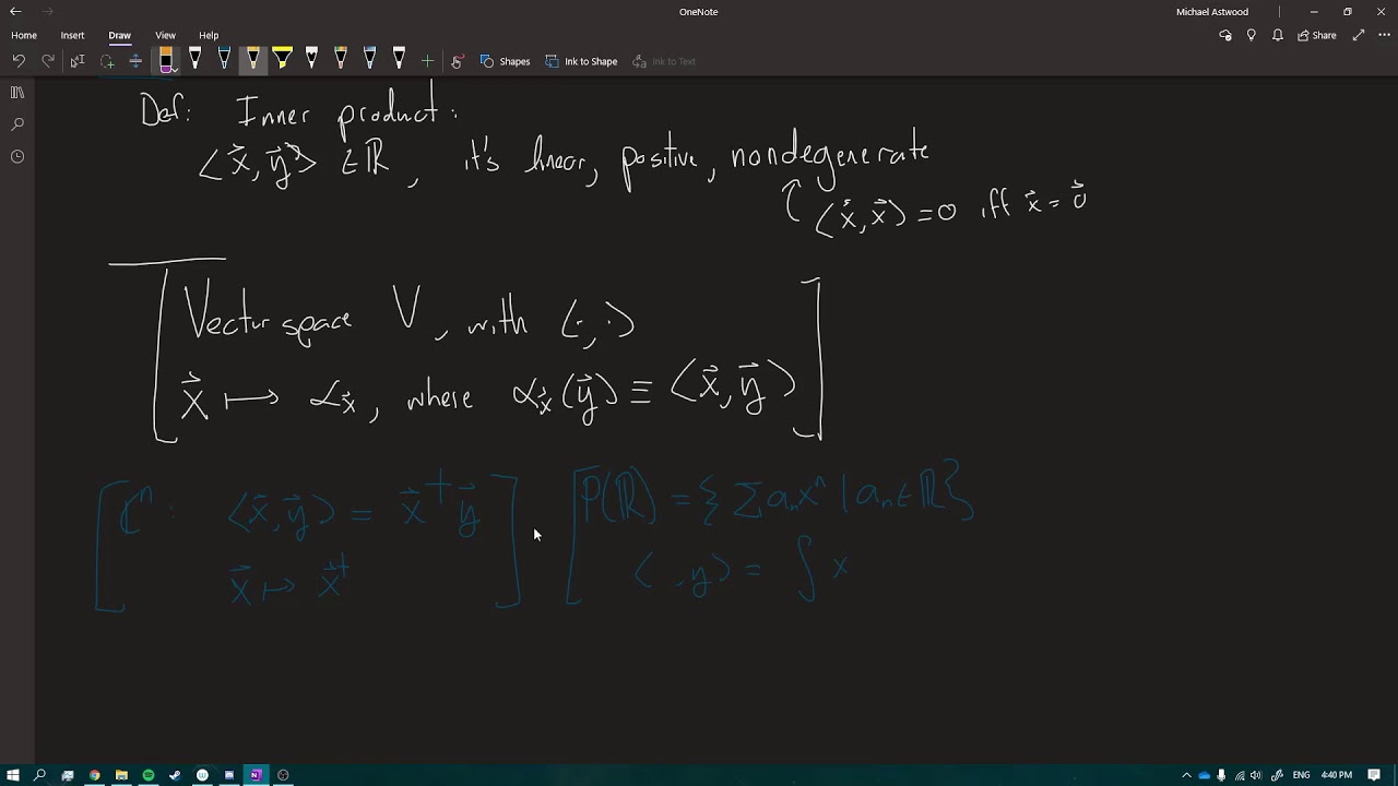Differential Geometry Lecture 1: Multilinear Algebra