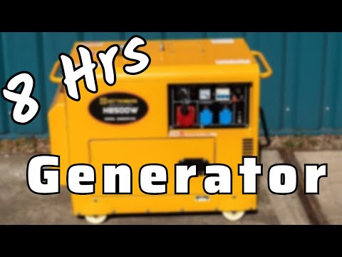 8 Hrs German Diesel Generator | White Noise ~ ASMR ~