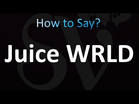 How to Pronounce Juice WRLD (Correctly!)