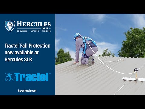 Tractel® Fall Protection Now Available at Hercules SLR | Hercules SLR