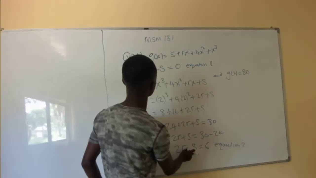 msm  131 tutorial sheet 3  question 17 to 24