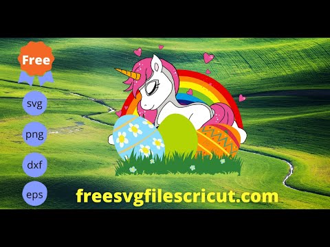 Free Unicorn Easter Eggs Svg, Free Happy Easter Svg, Free Easter Eggs Svg