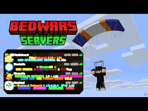 Top 4 Cracked Minecraft BEDWARS SERVERS