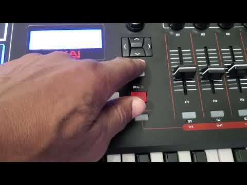 Akai MPK 249 MAPPING faders and pan pots