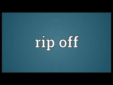 Rip off Meaning