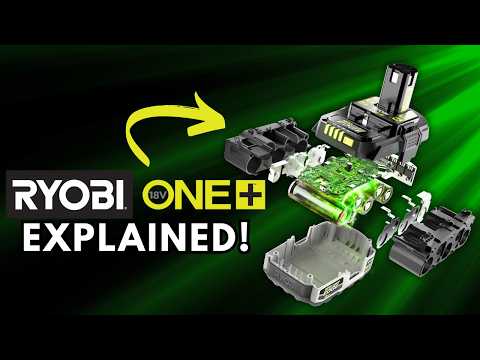Complete Breakdown of the 18V ONE+ Battery | RYOBI Tools 101