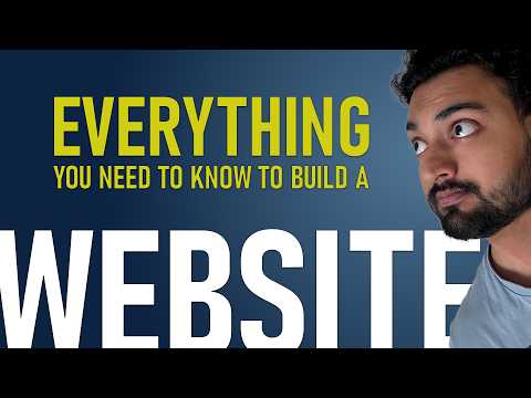Everything you need to know to build a website