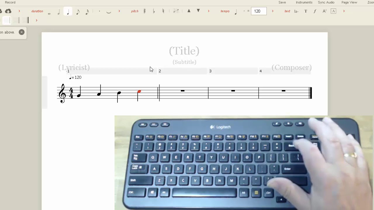 Noteflight Quickstart Tutorial 1