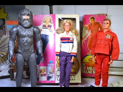 Kenner 13" 1/6 BIONIC WOMAN FIGURE! Six Million Dollar Man Bigfoot Steve Austin! Jaime Sommers! Mego