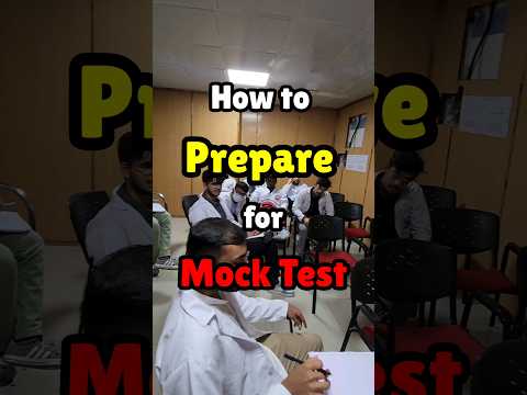 Mock Test ki tayari kaise kare!?🤔 #neet #neet2025 #mbbs #motivation #neetaspirant