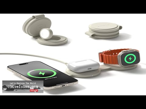 Satechi OntheGo™ 3 in 1 Wireless Charger Qi2 Portable Charger with 15W Review