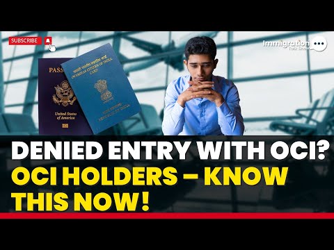 Can OCI Holders Be Denied Entry to India? Shocking MHA Update Explained #ocicard