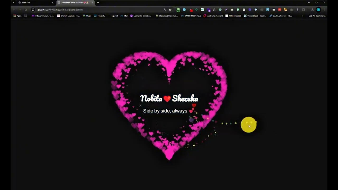 How to Make a Heart Animation Website Using HTML & CSS | Full Step-by-Step Tutorial