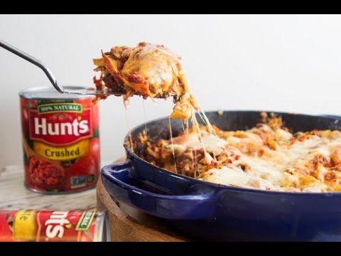 skillet lasagna corrected