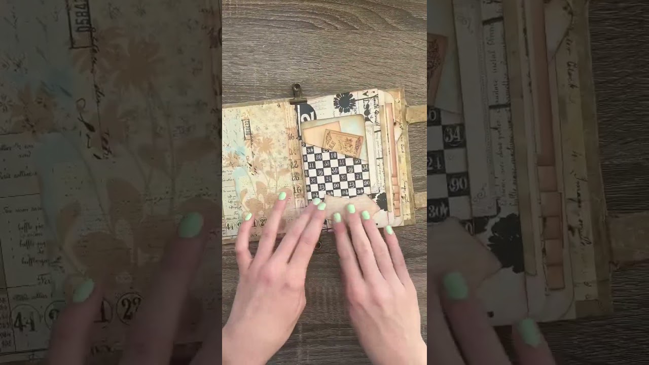 Adding in the details to my junk journal!