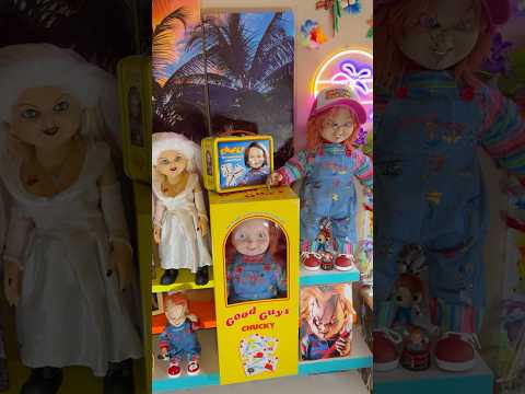 Chucky and Bride Tiffany! #chucky #tiffany #doll #toys #movie #retro #collection #figure #80s
