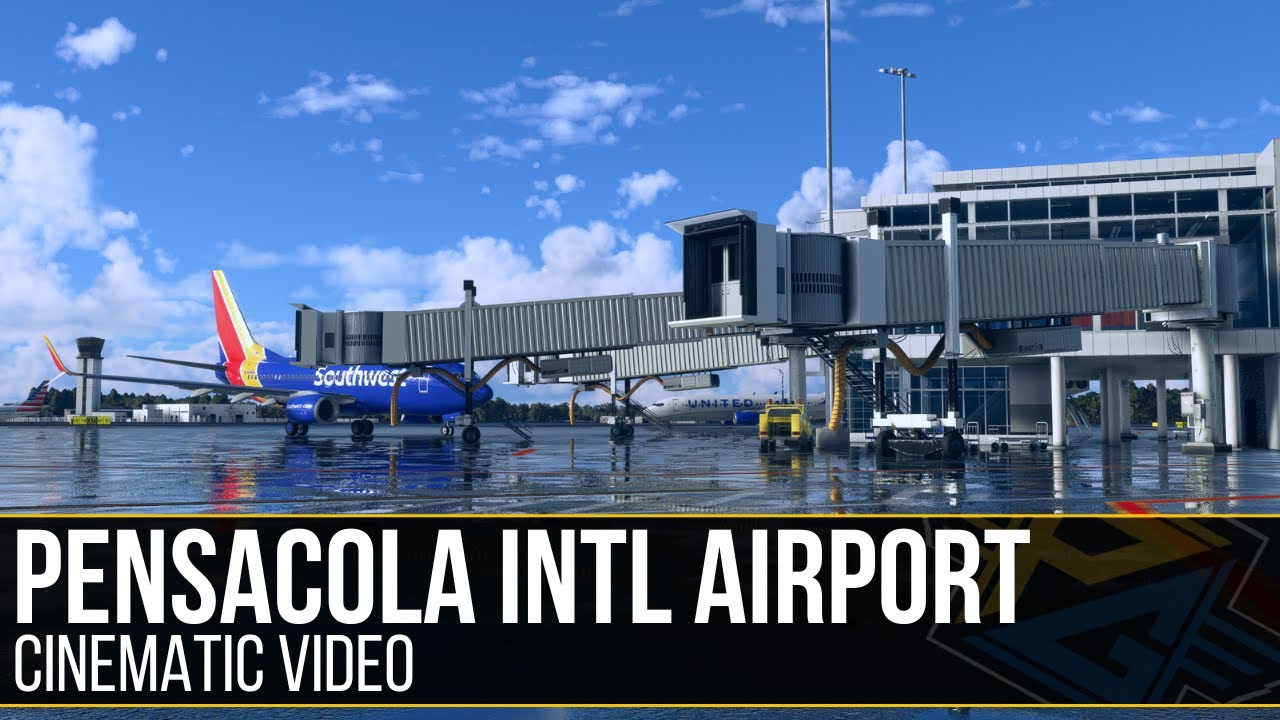 Pensacola Airport | Dominic Design Team | Microsoft Flight Simulator ...