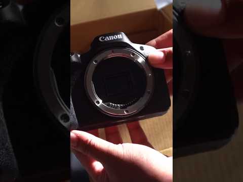 Unboxing Canon EOS R50 mirrorless camera | Vlogging Camera #camera #canon #canonr50 #vlogging
