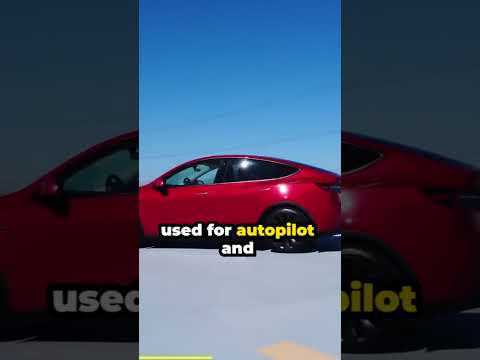 360-DEGREE Visibility: Tesla Model Y's Advanced AUTOPILOT SYSTEM #shorts