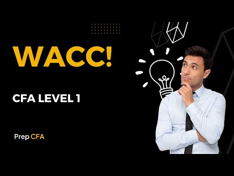 How to calculate WACC - CFA Level 1