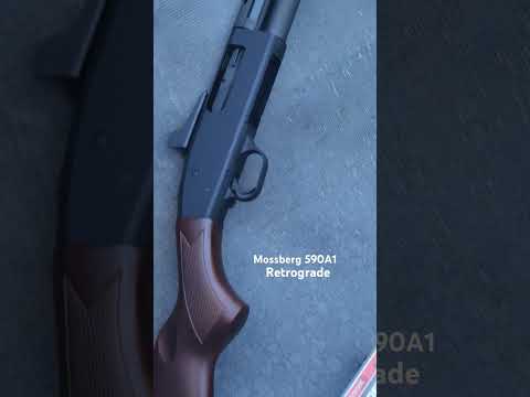MOSSBERG 590A1 RETROGRADE #viral #trending #goviral #youtubeshorts #trendingshorts #shorts