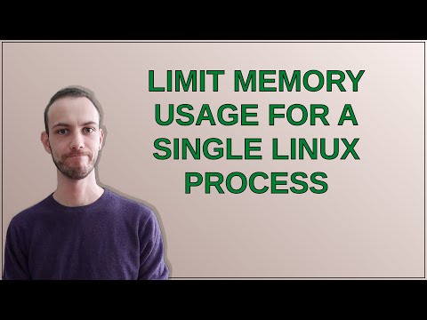 Limit memory usage for a single Linux process