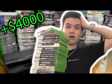 I Bought 500 Games and 11 Consoles To Resell On eBay! ($4000+)