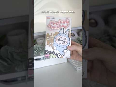 unboxing an exciting macaron labubu blind box! π€ #labubu #blindbox #popmart