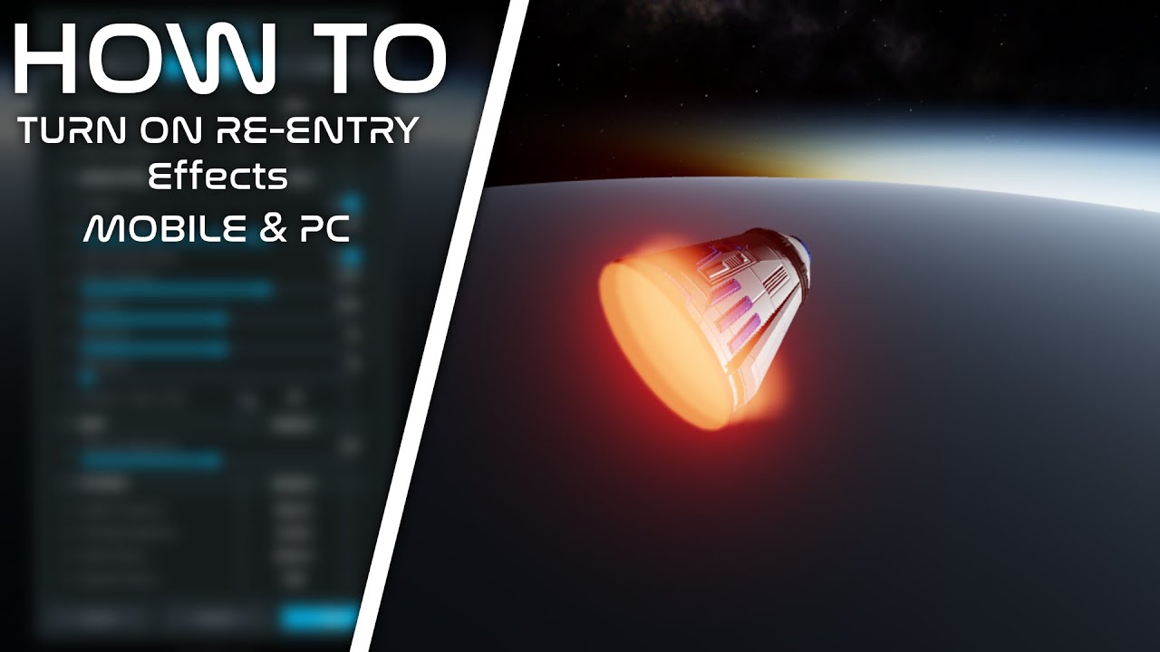 SimpleRockets 2 Mobile - How To Enable Re-Entry Effects